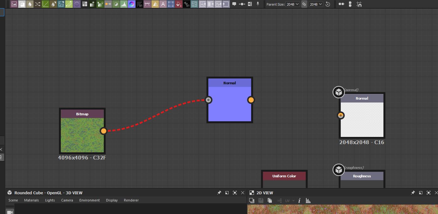 Solved: help with this normal map - red dashed line - Adobe Community ...