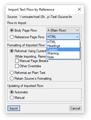 Solved: Empty text flows in a text inset file? - Adobe Community - 12776463