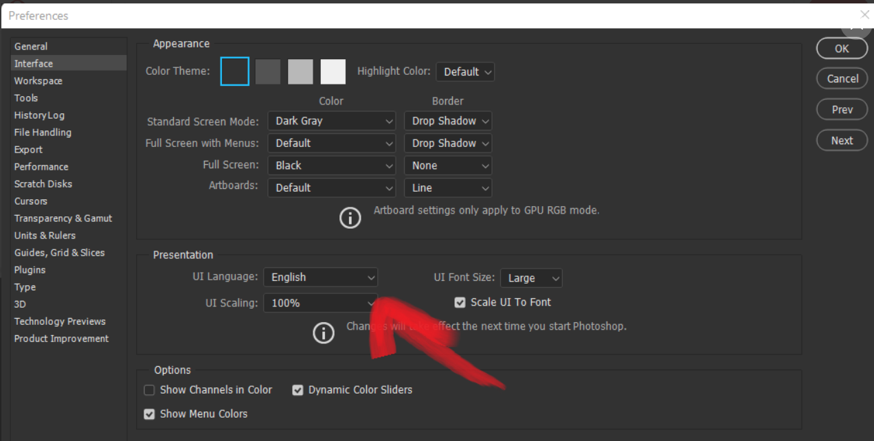 Windows Menu Boxes Too Large - Adobe Product Community - 12775926