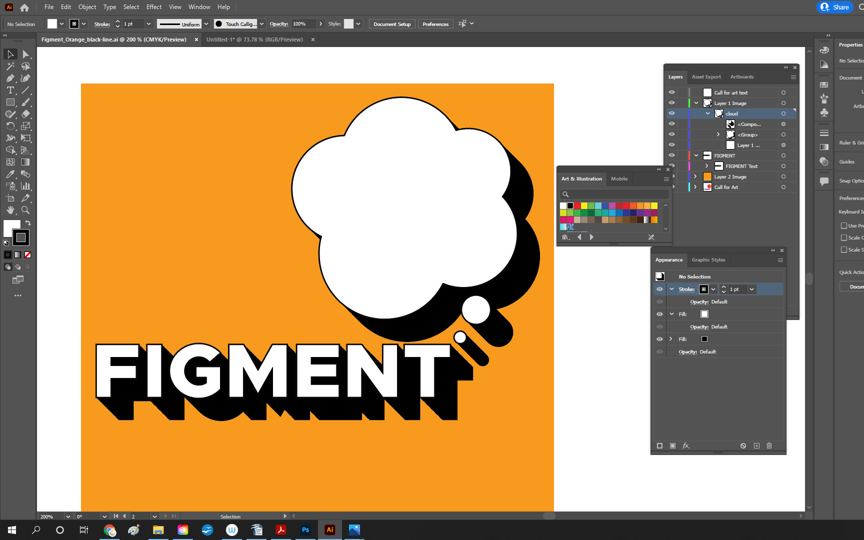 Solved: Newbie Text Question about "flattening" Appearance... - Adobe ...