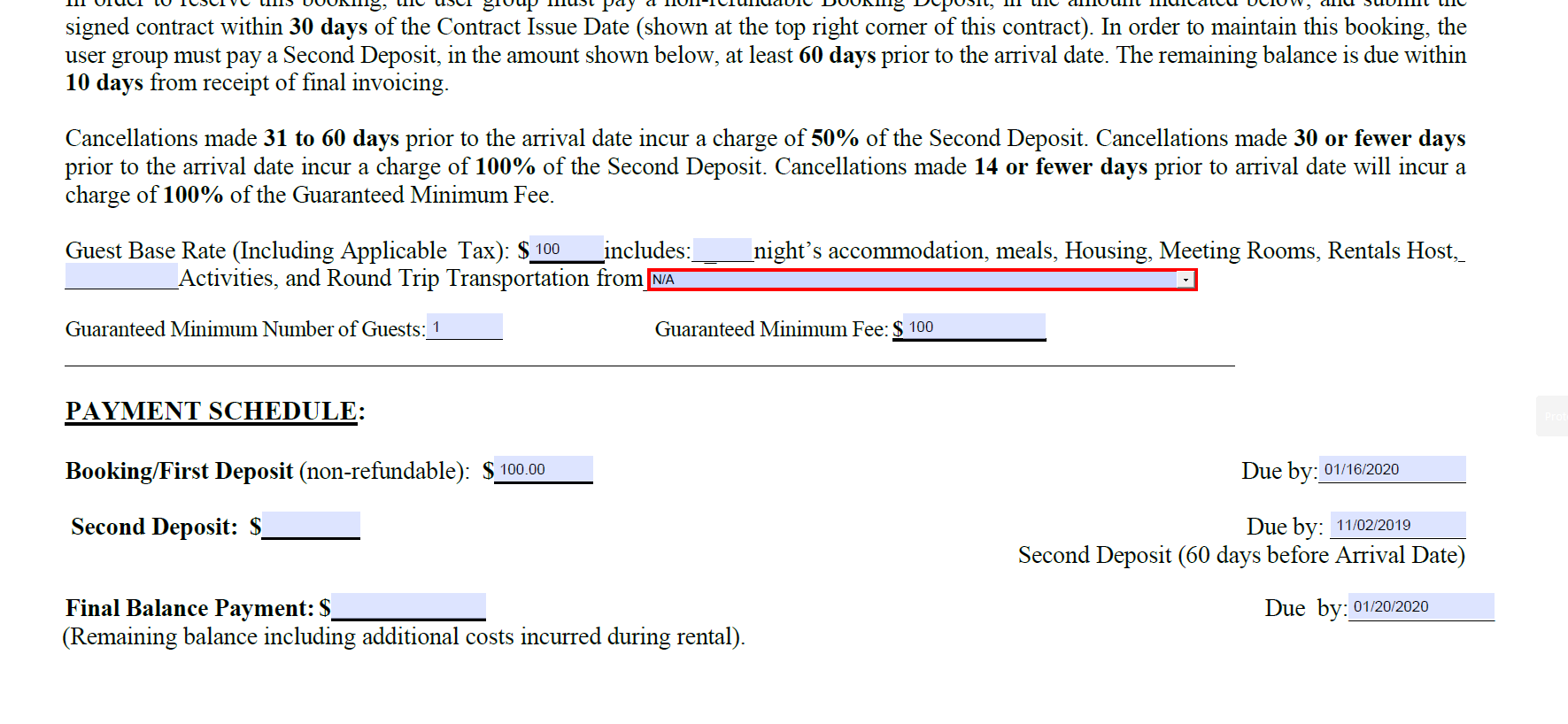 Solved: Simple Adobe Calcuation (Deposit calculations) - Adobe ...