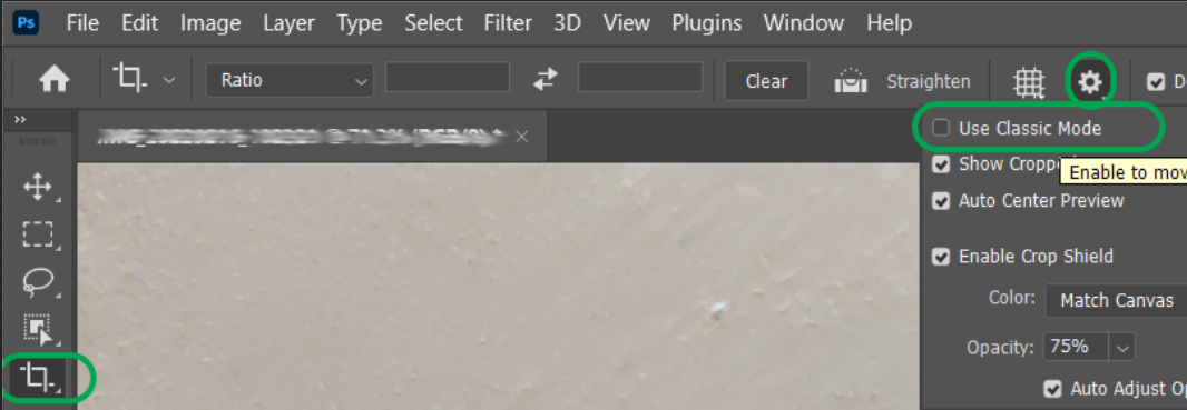 Solved: Crop goes automatically to an active selection - Adobe Product ...