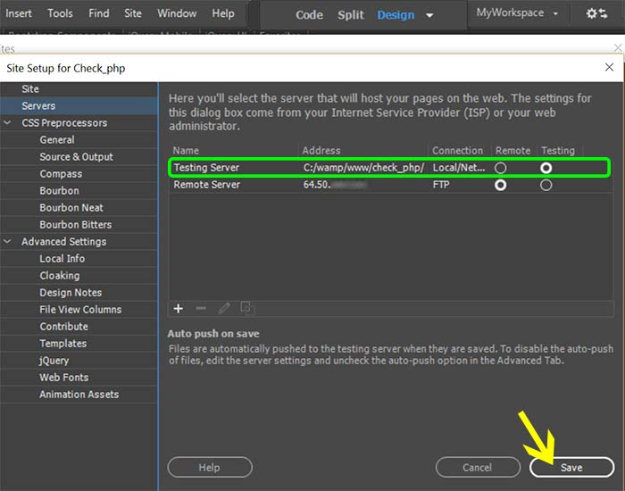 Re: Dreamweaver with WordPress, Blank Live View [B... - Adobe Community ...