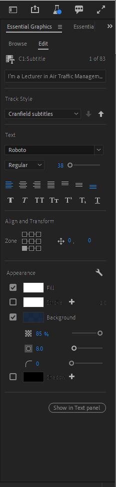 Show us that more options are available in a panel - Adobe Community ...