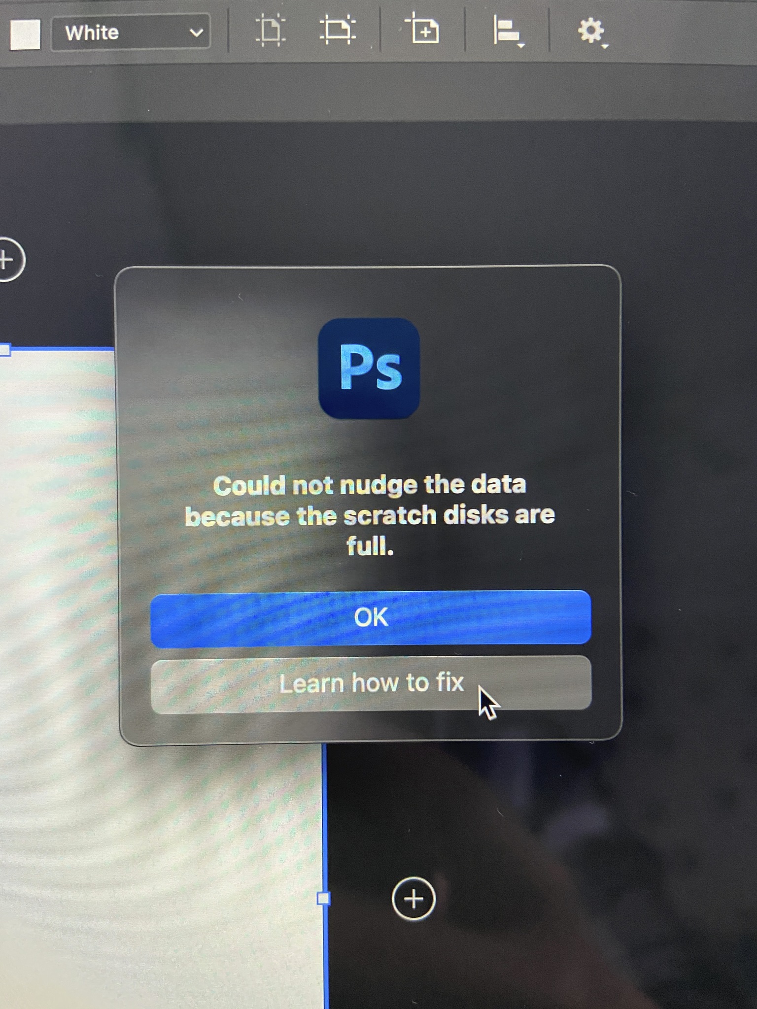 Photoshop scratch disks full on new computer? - Adobe Support Community ...