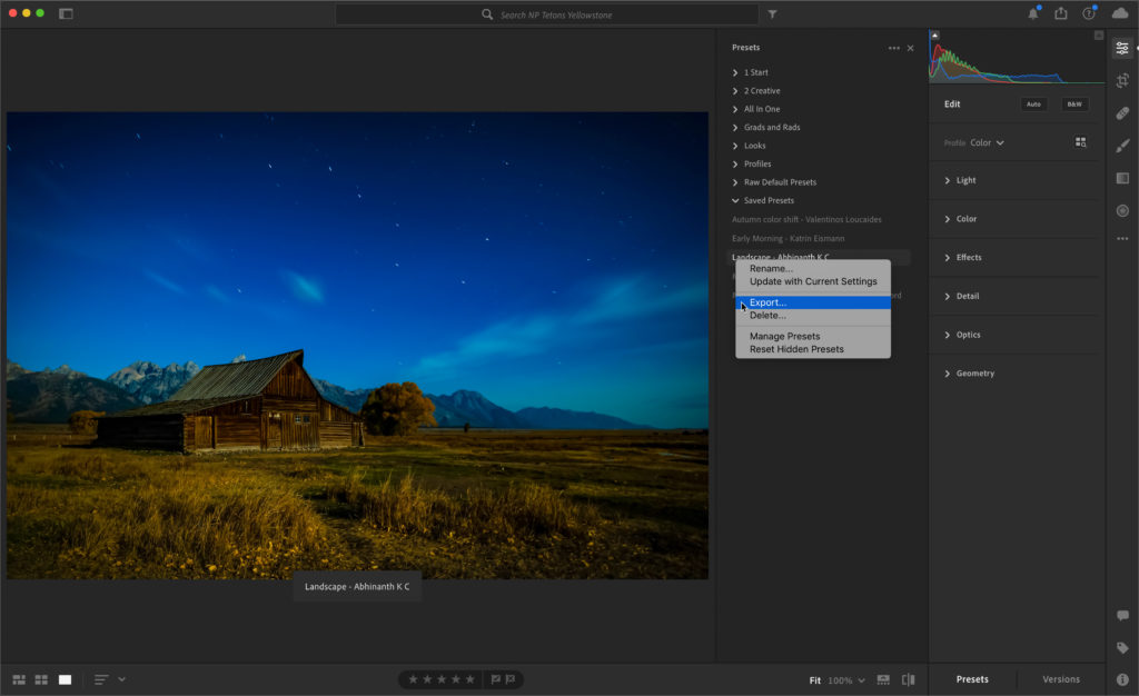 Export presets from LR to LRC (Windows) - How/wher... - Adobe Product ...