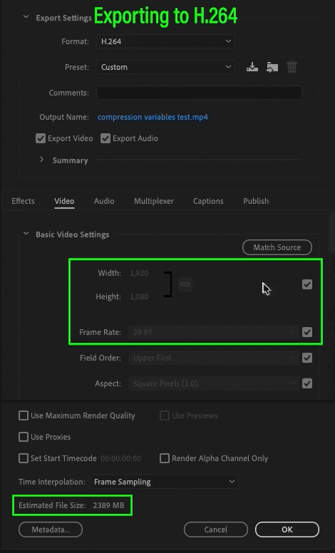 Why are exported files sizes so huge? - Adobe Product Community - 12781856