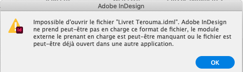 Open IDML - Adobe Support Community - 12810125