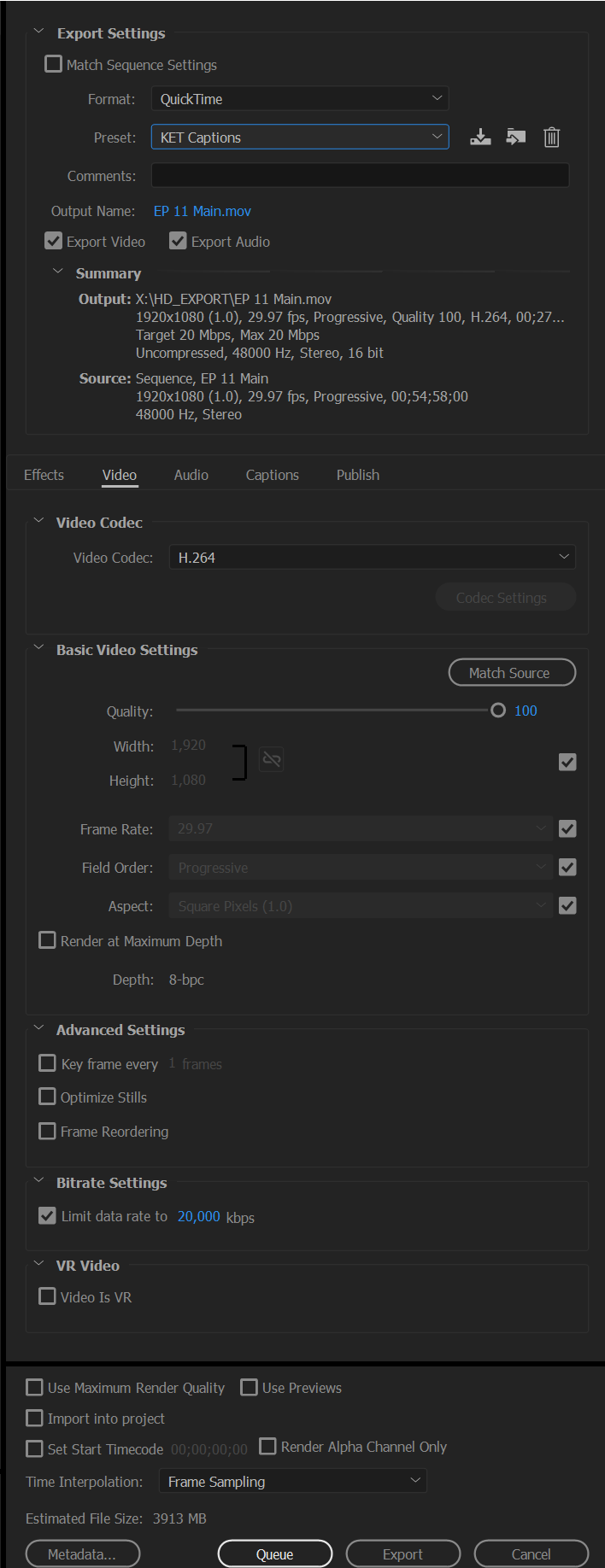 Quicktime export drops quality when exported with ... - Adobe Product ...