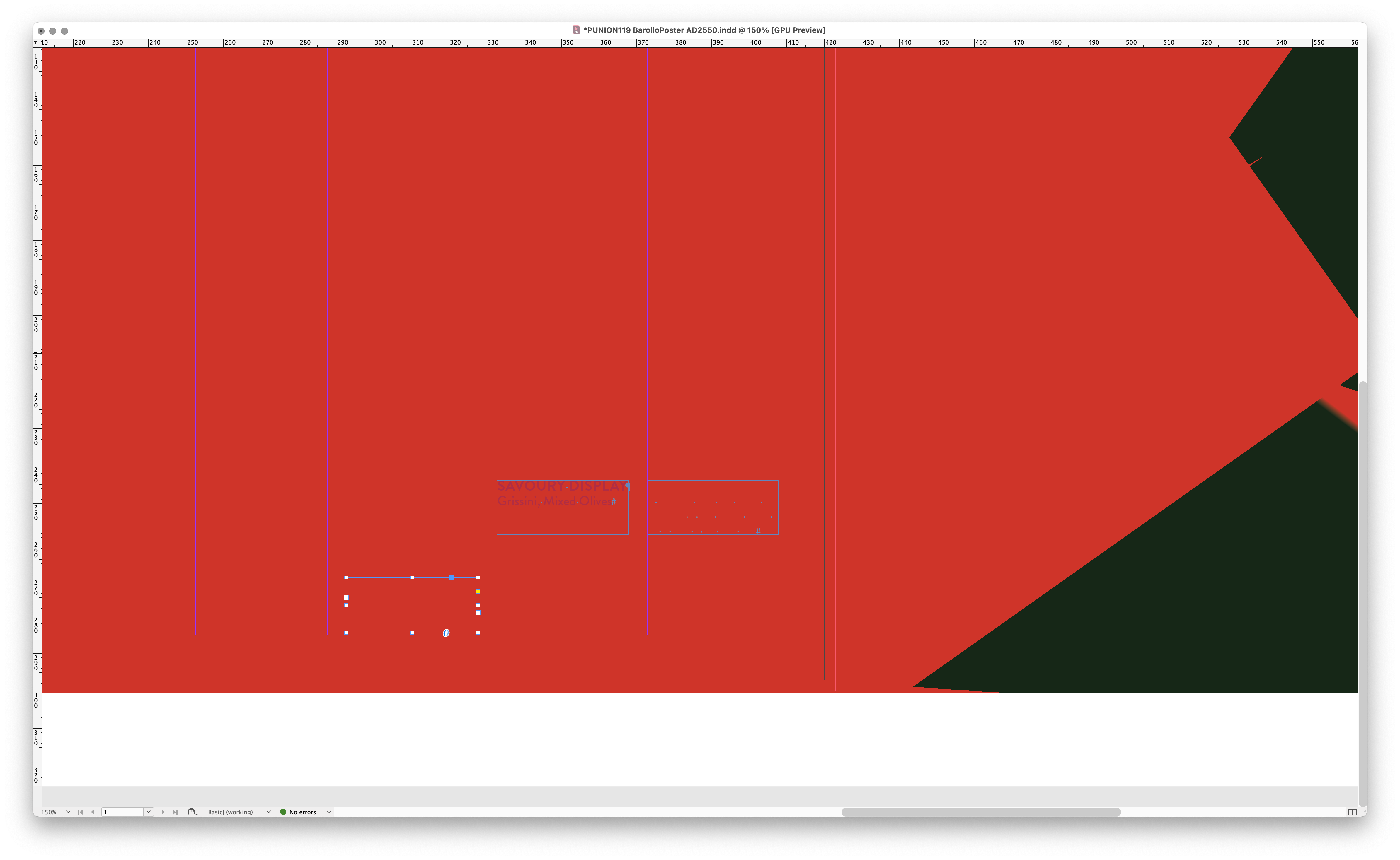 indesign display screen render error glitch - Adobe Community - 12814901