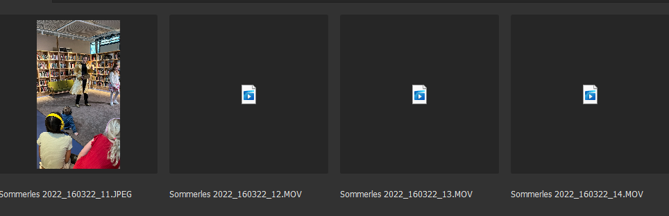 No preview .mov og .mp4 files - Adobe Product Community - 12816658