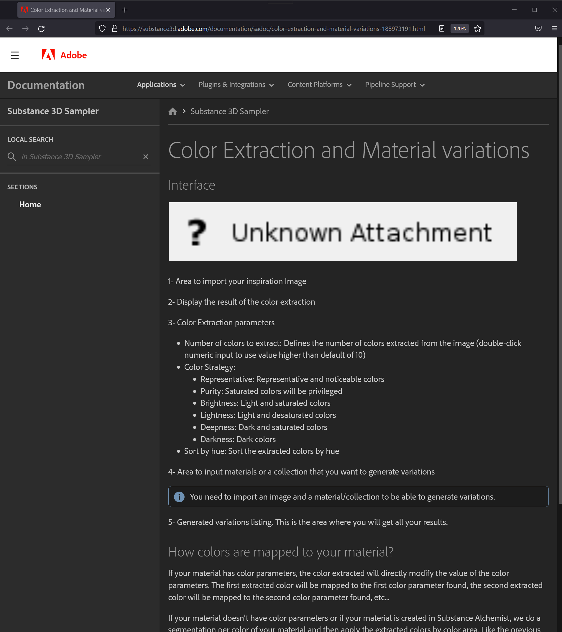Solved: Color Extraction and Material Variation, where is ... - Adobe ...