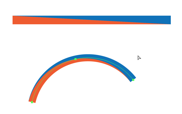 Solved: Bend two merging shapes around a circle - Adobe Product ...