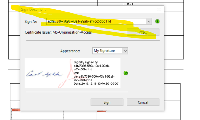 Solved: Alpha numerical characters appearing in the Sign A... - Adobe ...