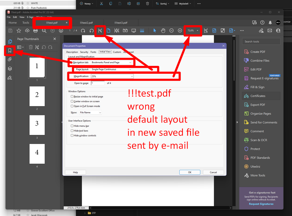 Solved Adobe Acrobat Pro Dc Default Page Display Settin Adobe Community 9519406 
