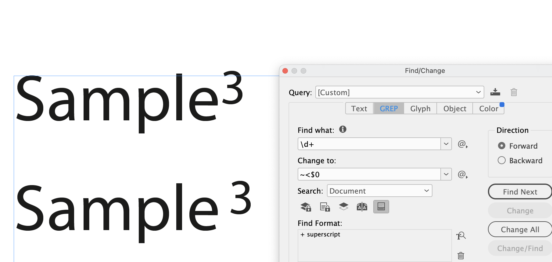 Solved: Superscripted footnote numbers – modifying its app... - Adobe ...