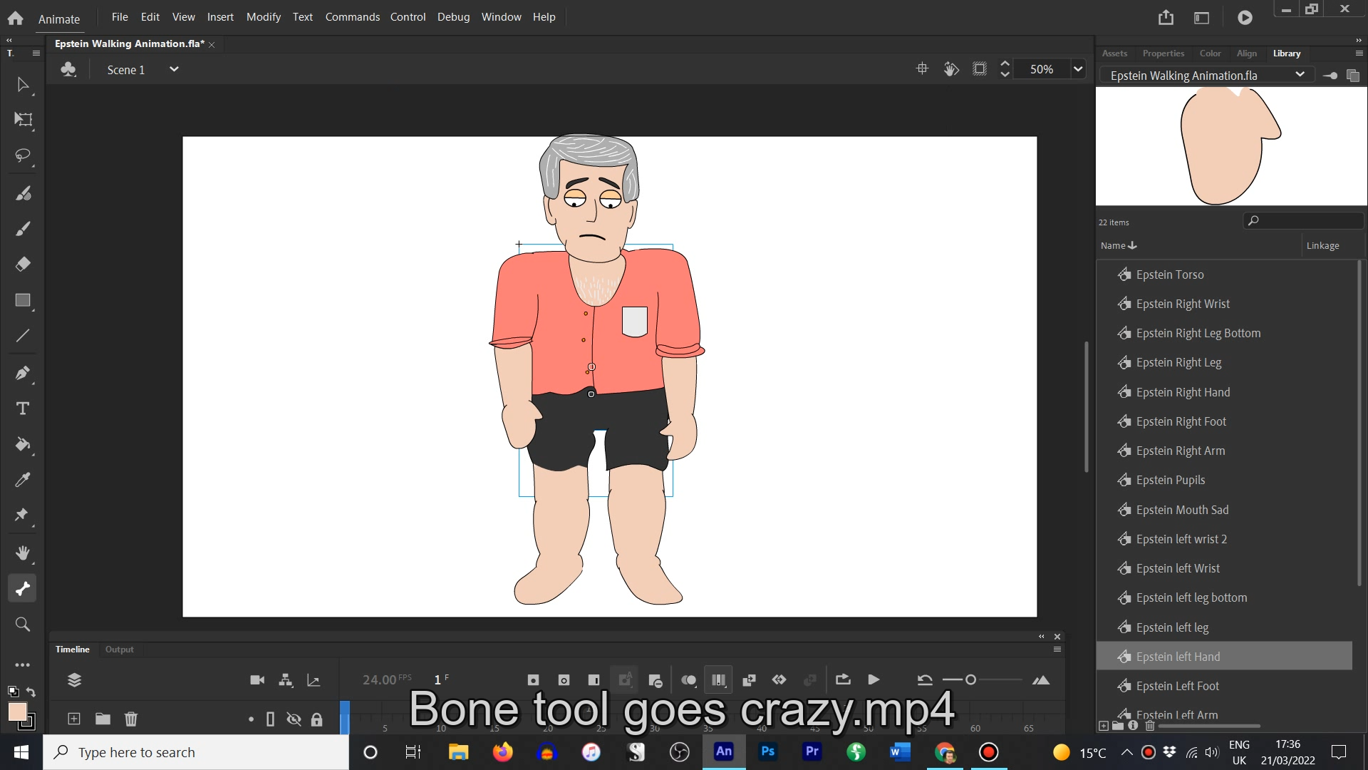 Bone Tool Goes Crazy - Adobe Product Community - 12827156