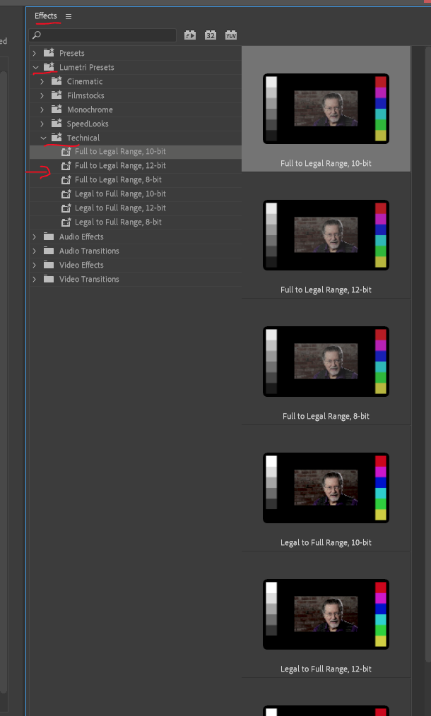 Help with correcting S-Log footage with LUTS? - Adobe Product Community ...