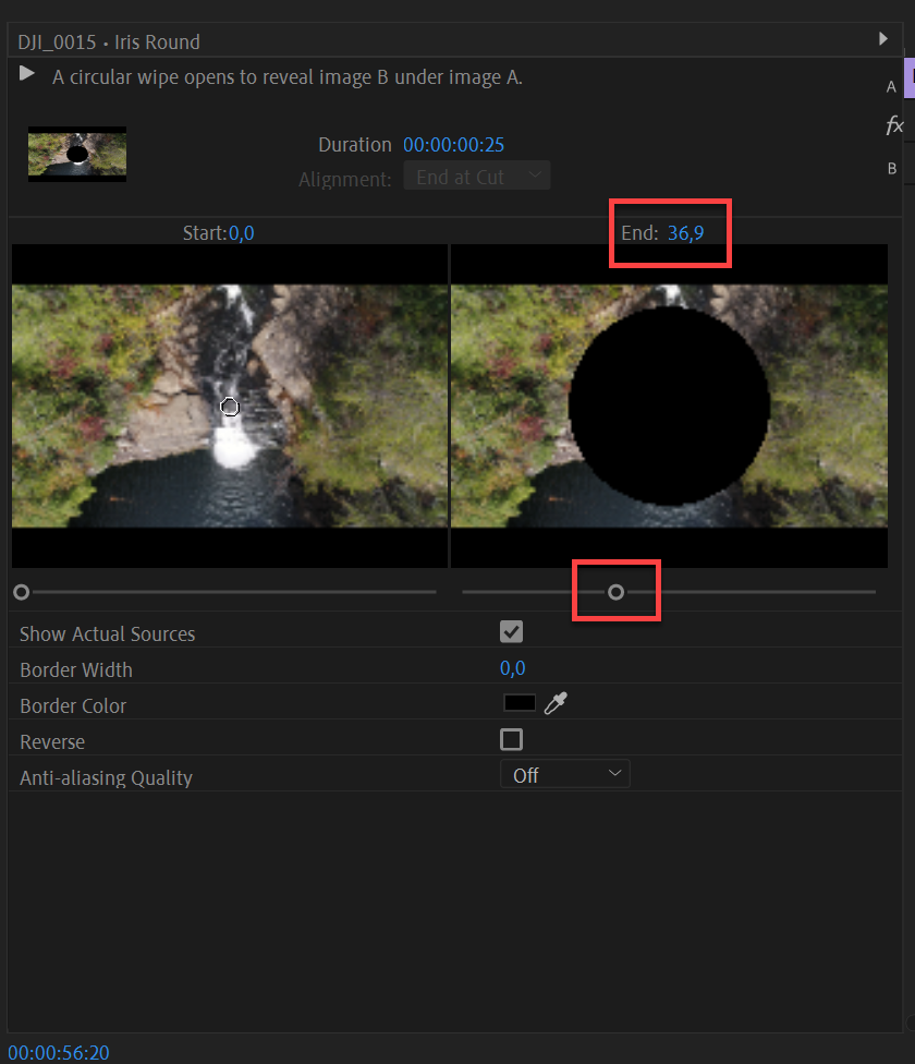 Limiting the Iris - Adobe Community - 12832703