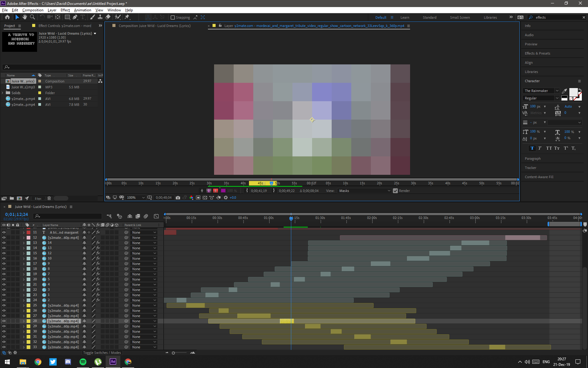 So my video looks like this. pixelated af and i do... - Adobe Community ...