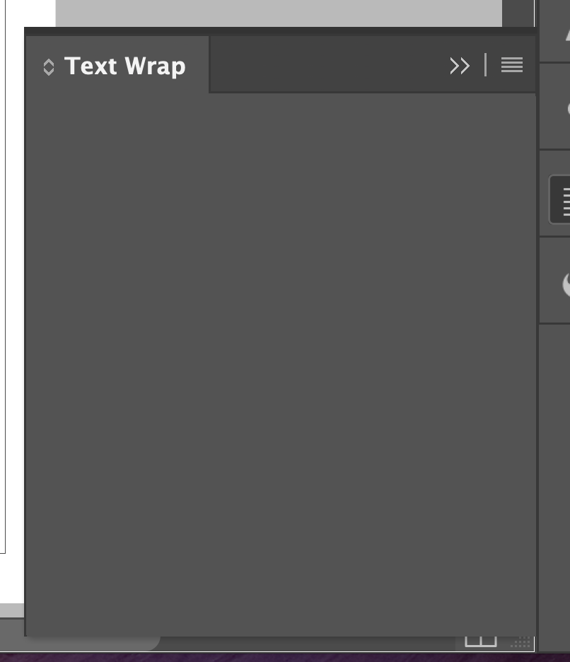Solved: Text Wrap Palette not working - Adobe Community - 12838766