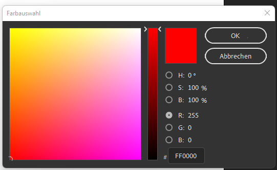 Solved: Change color selection - Adobe Community - 12841343
