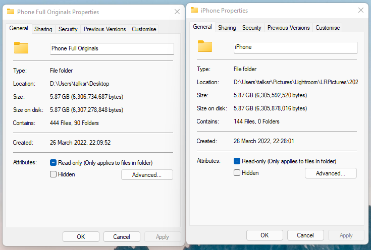 Importing files from iPhone to latest version of L... - Adobe Product ...