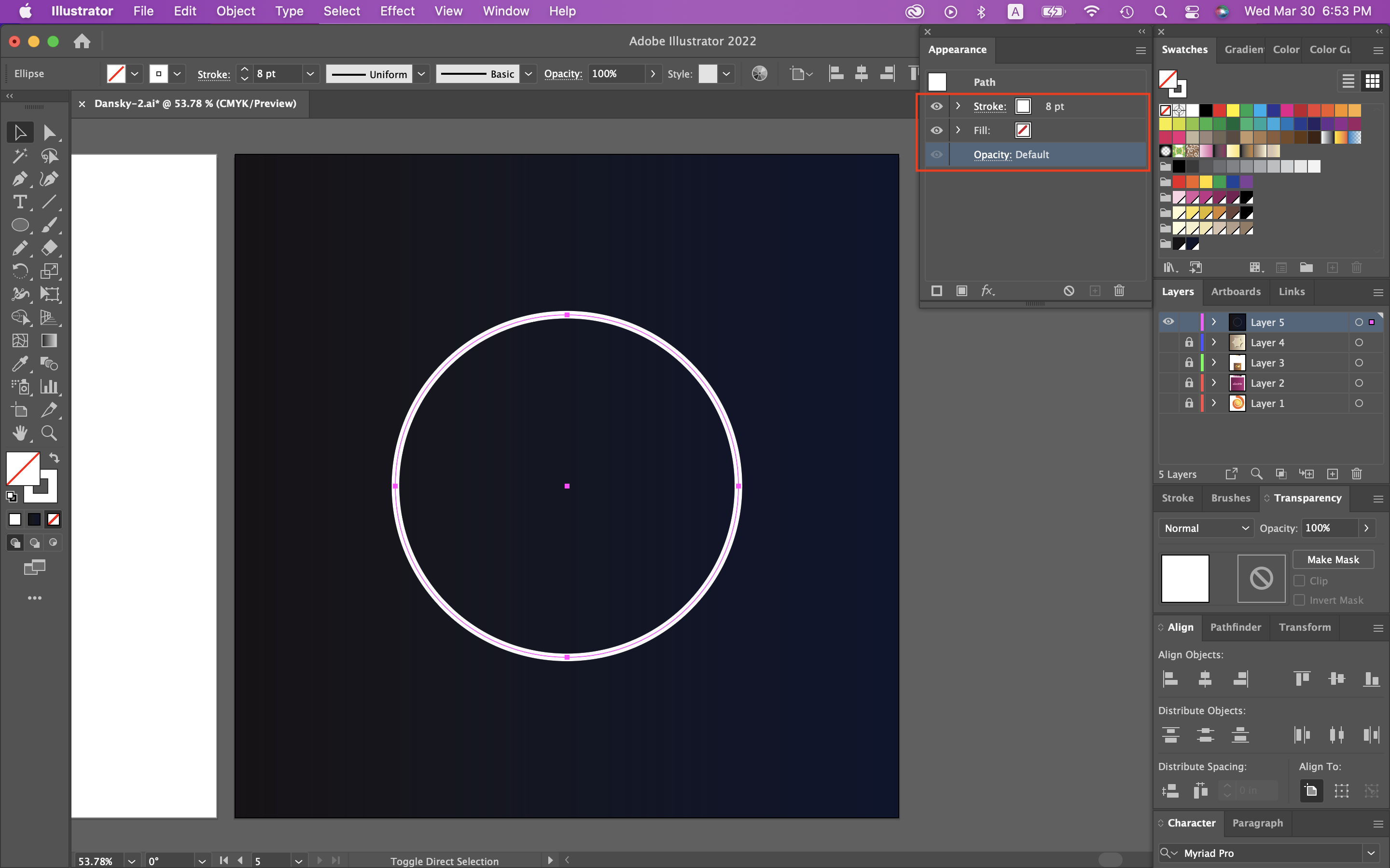 Stroke and Fill in Appearance panel - Adobe Community - 12846502