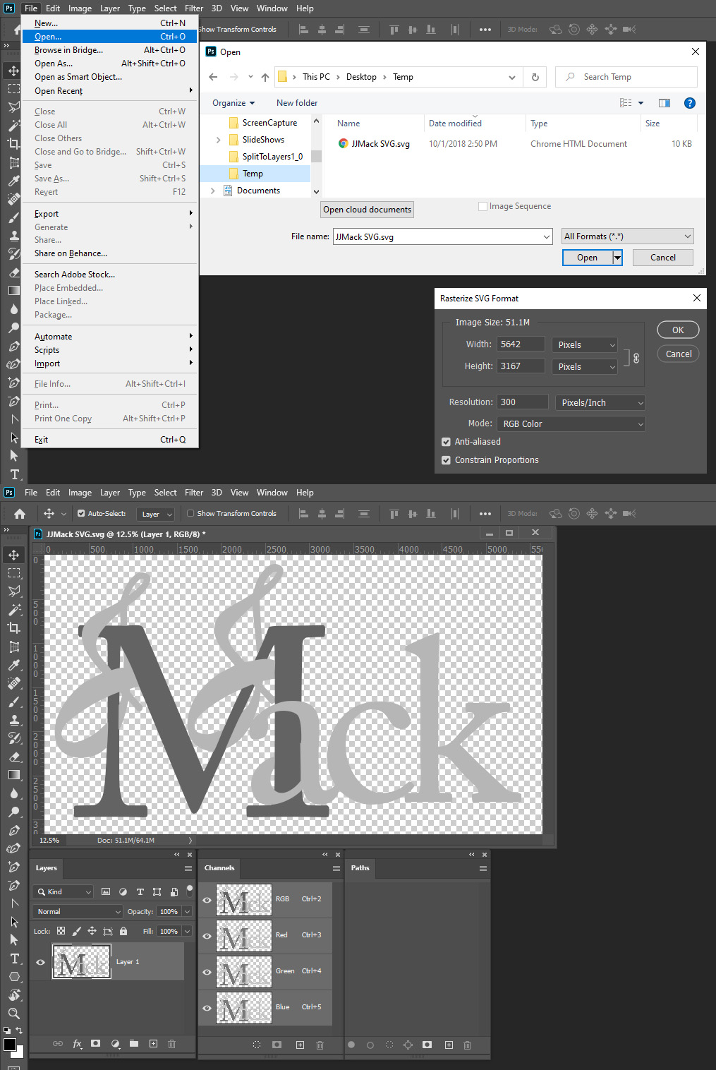 Can't paste vector in photoshop - Adobe Community - 10816711