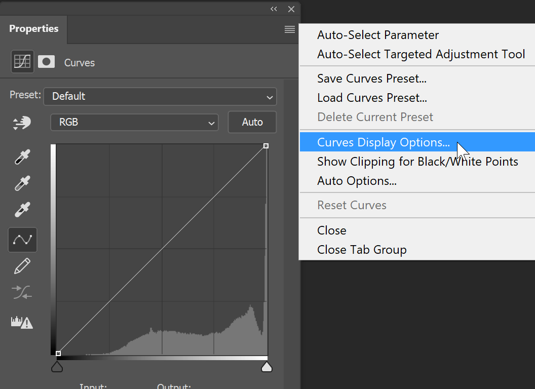 Solved: In the curves adjustment panel, the sliders are wh... - Adobe ...