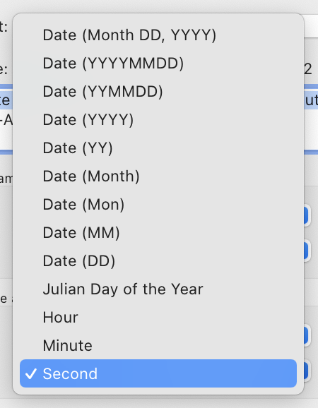 P: Support sub-second (milliseconds) field in file... - Adobe Product ...