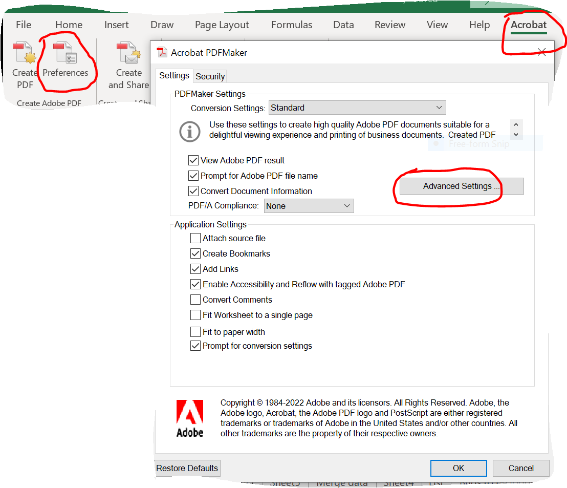 Best way to convert Excel to PDF - Adobe Product Community - 12859625