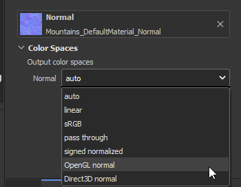 Solved: Color Space for normal maps (OpenGL / DirectX) on ... - Adobe ...