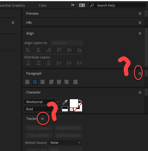 RHS Panel - Adobe Community - 12868385