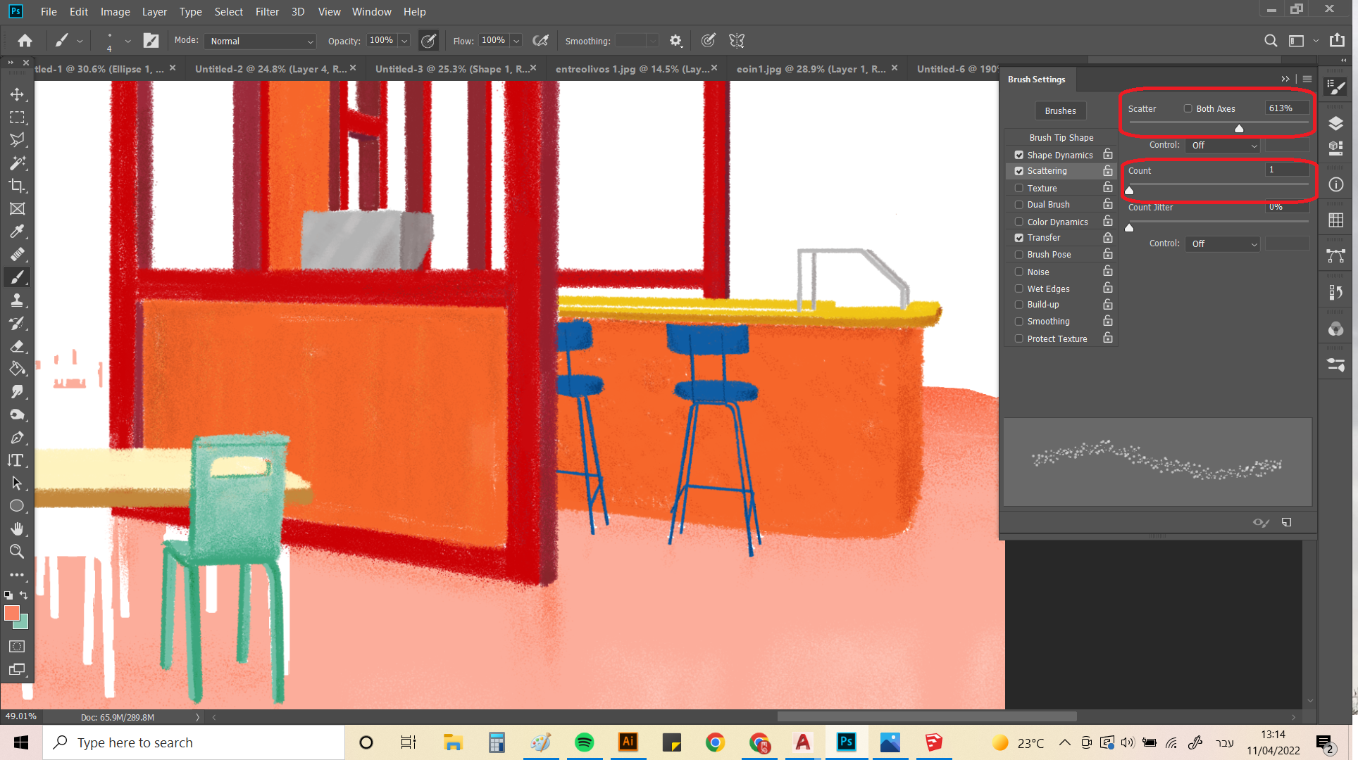 Quicker way to toggle brush setting parameters? - Adobe Product ...