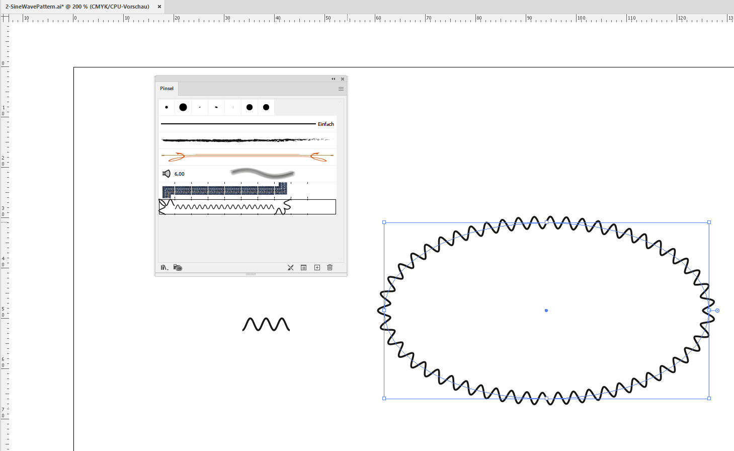How to, custom wavy stroke - Adobe Product Community - 12870630