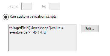 Auto fill based on Age range - Adobe Product Community - 12871606