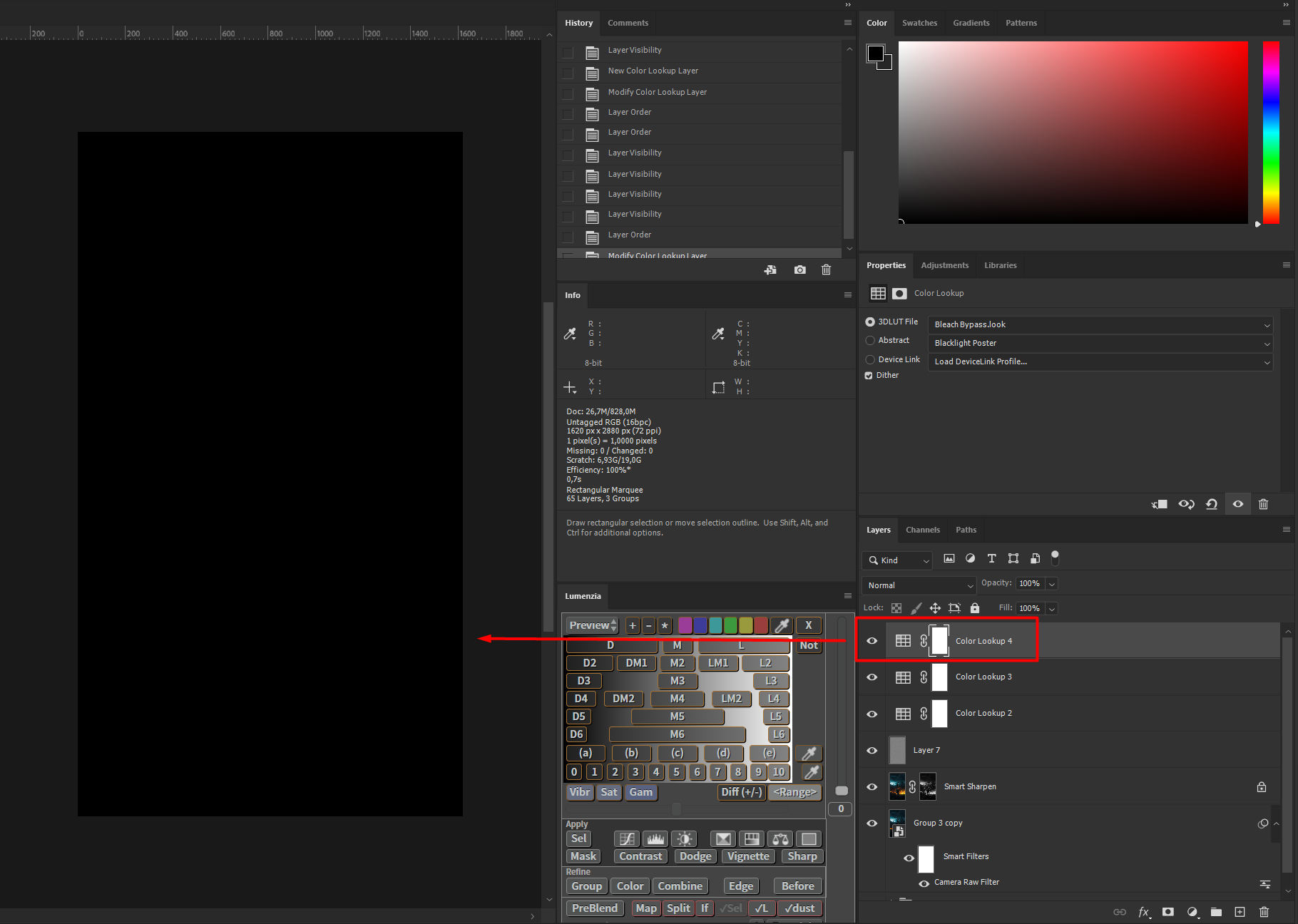 P: Color Lookup - Crisp_Winter.look Displaying Bla... - Adobe Community ...