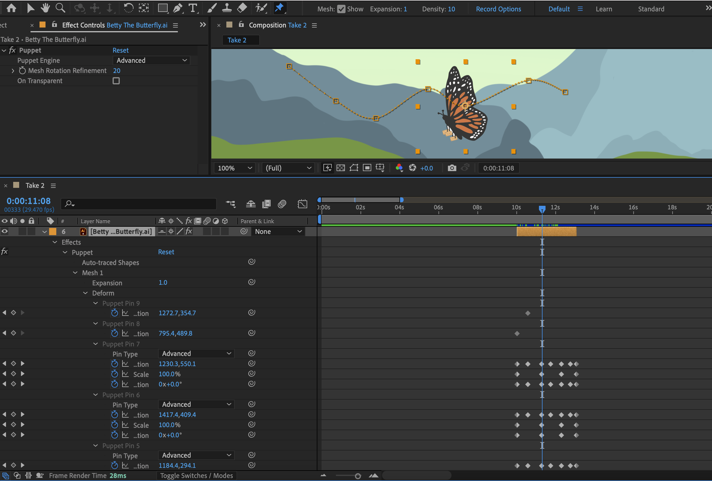 Puppet Pins Greyed Out - Adobe Product Community - 12876794
