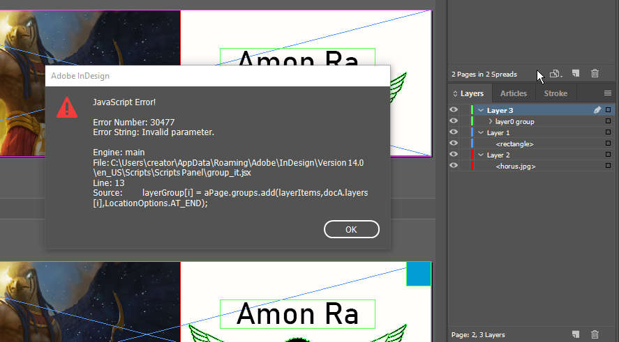Solved Indesign Extendscript To Group Items By Page And L Adobe
