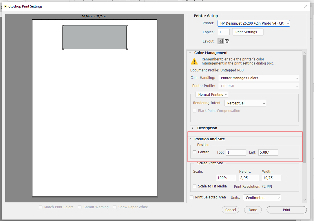 Print Menu: print size and position - Adobe Community - 12883513