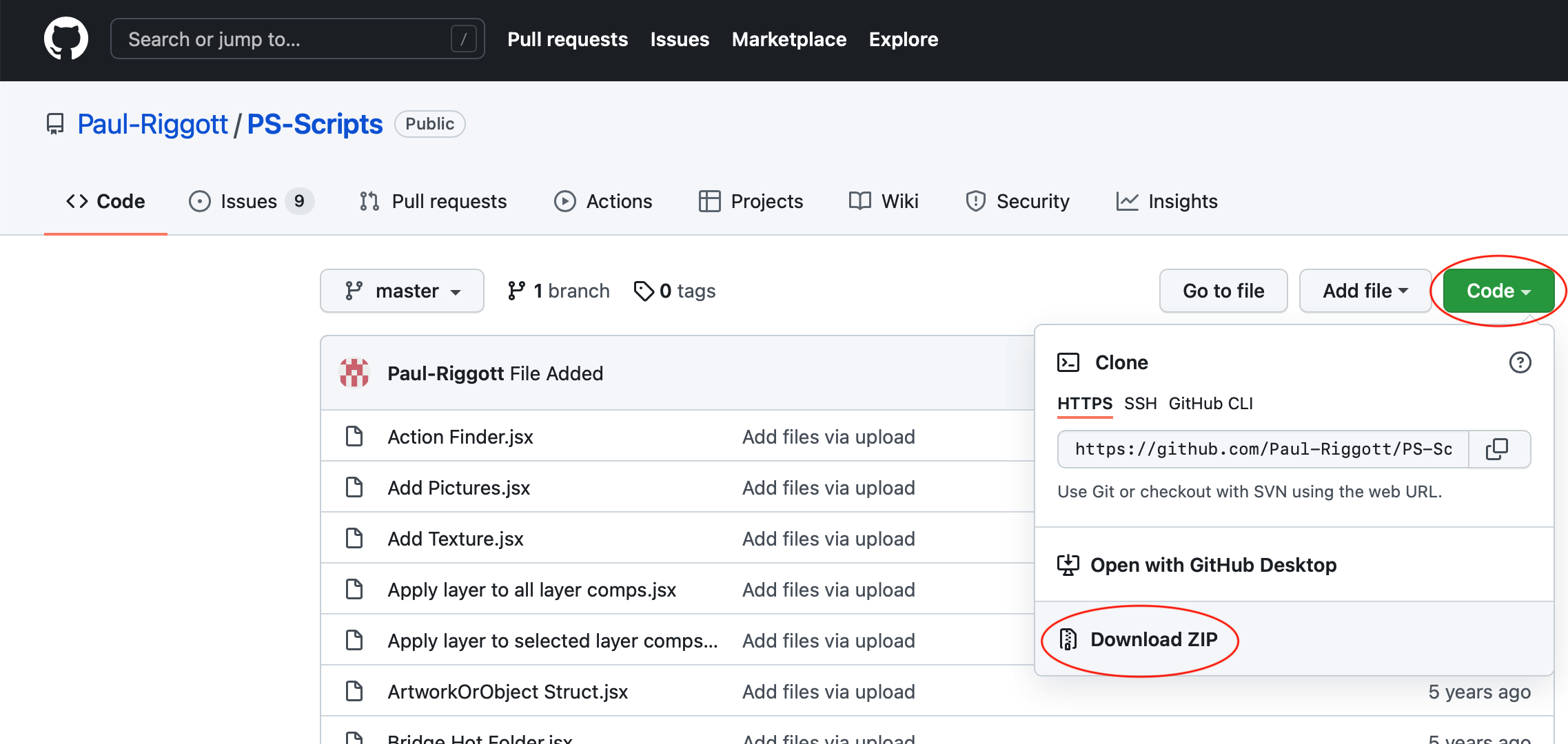 Paul Riggott's scripts on Github - Adobe Community - 8812345
