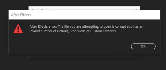 Solved Corrupt File Invalid Number Of Default Side View Adobe Product Community 12886354