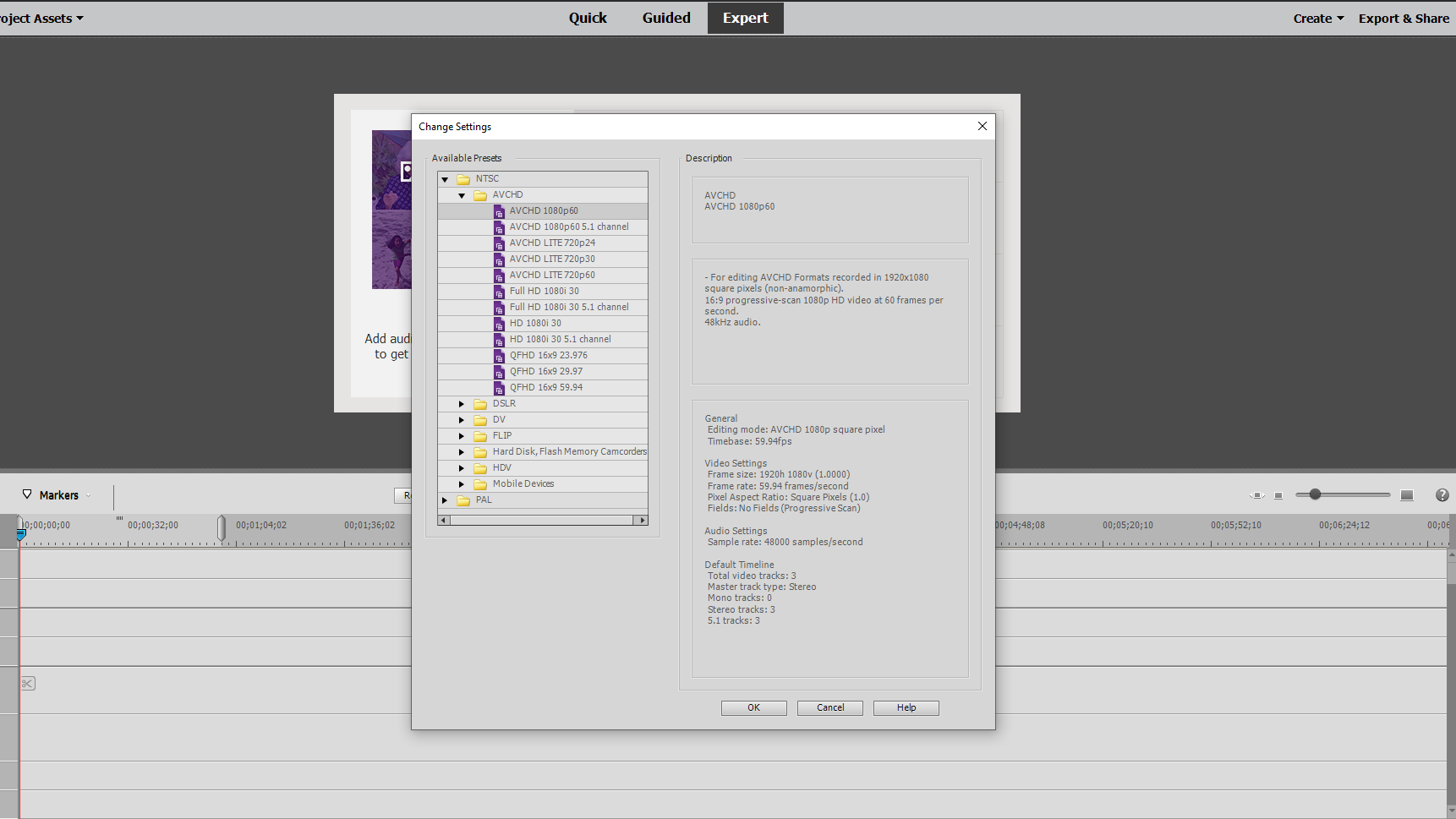 Project Presets Missing - Adobe Product Community - 12890533