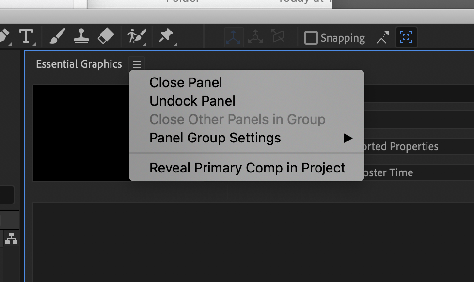Essential graphics panel looks different. I can't ... - Adobe Community ...