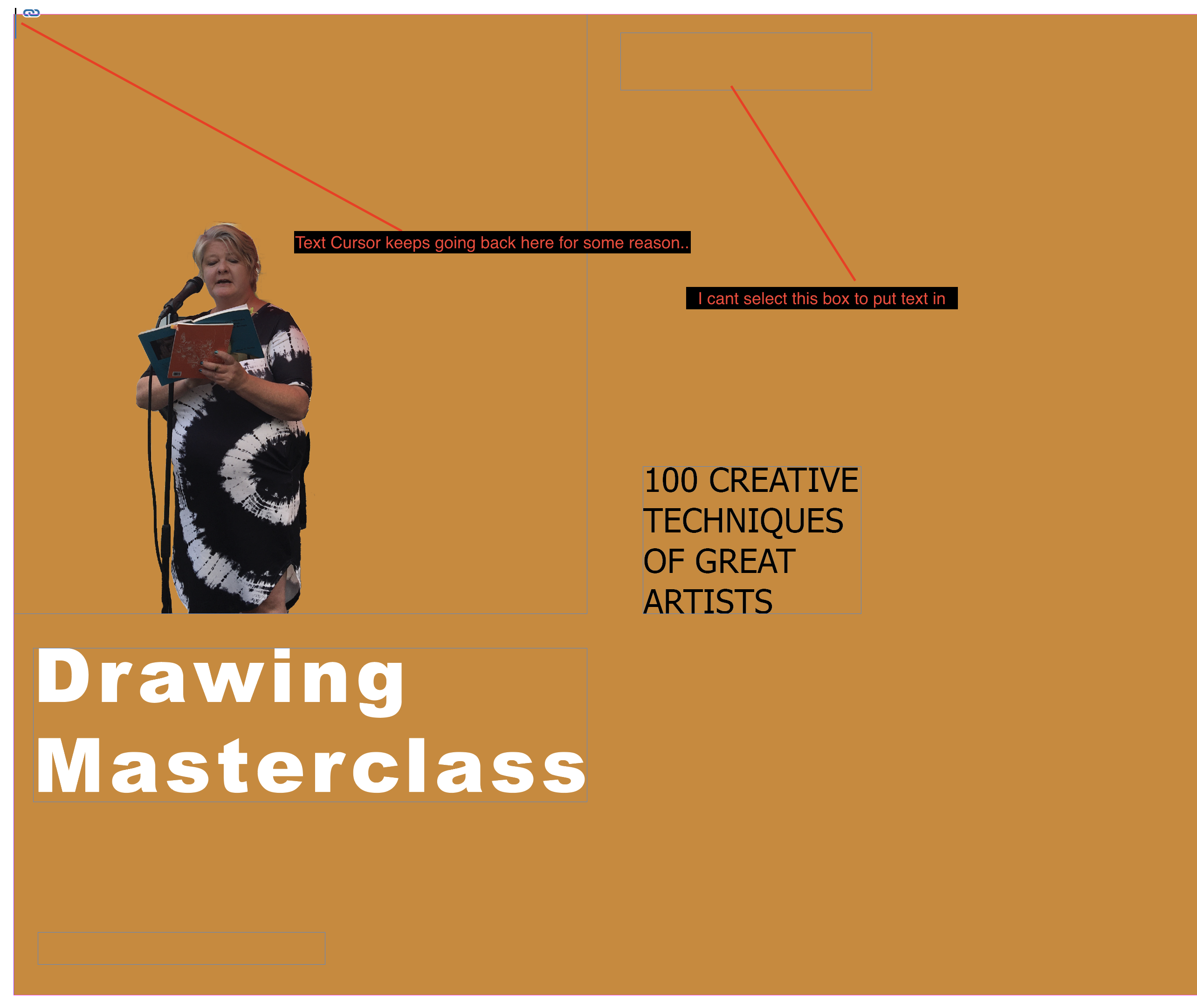How to place text in different frames on page - Adobe Product Community ...