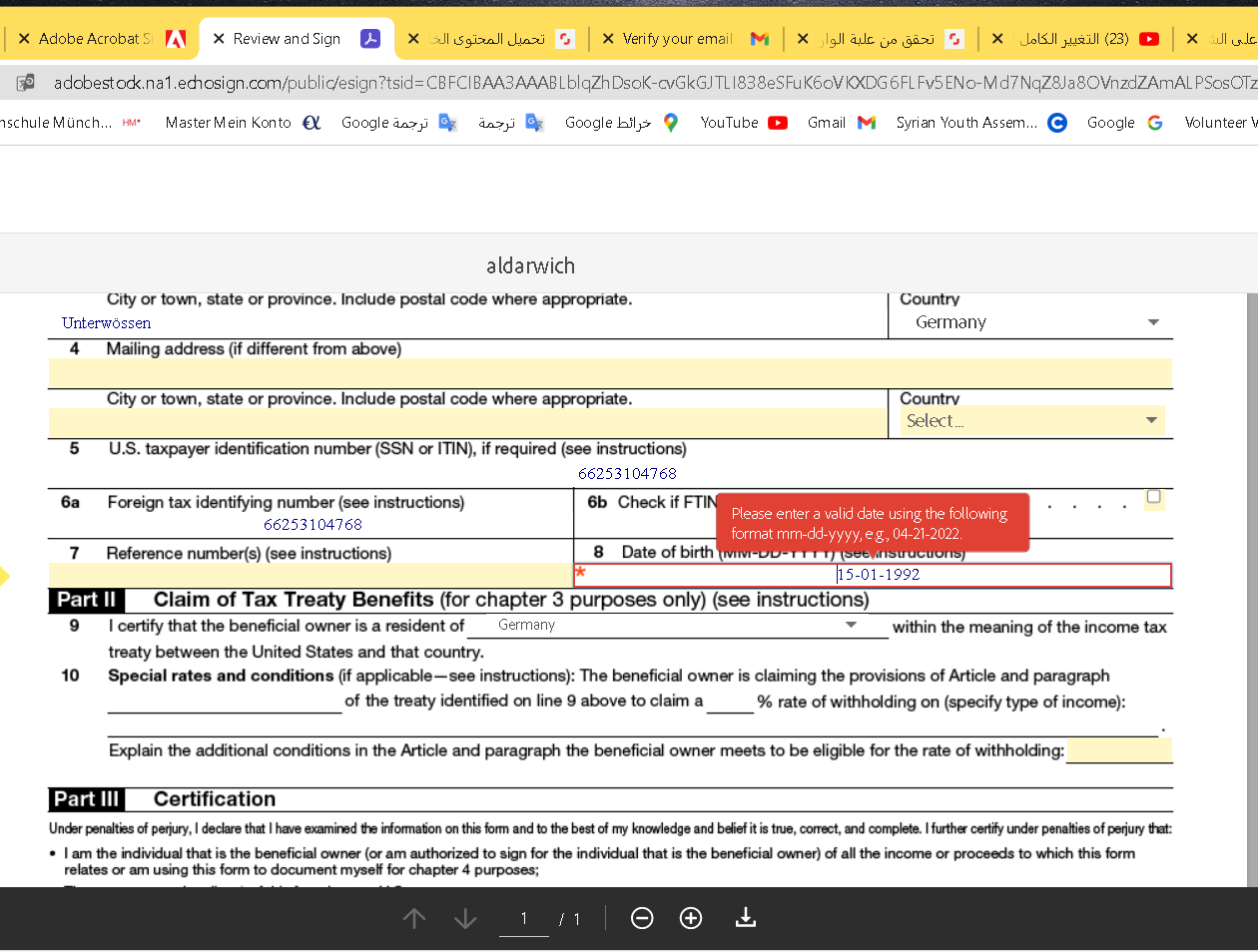 Problem mit dem Formular ausfüllen - Adobe Community - 12894585