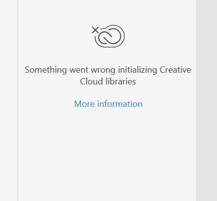 Solved: Something went wrong initialising CC libraries in... - Adobe ...