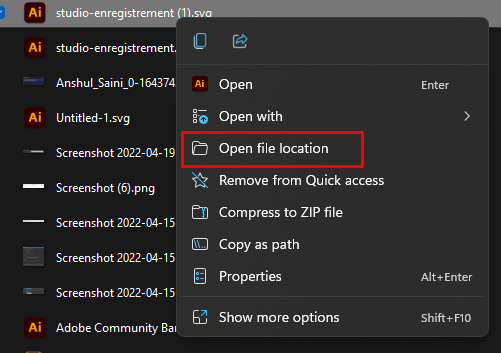 Saved Illustrator Files Missing - Adobe Product Community - 12896664