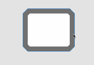 Solved: How to create a rectangle with slanted corner? - Adobe Product ...